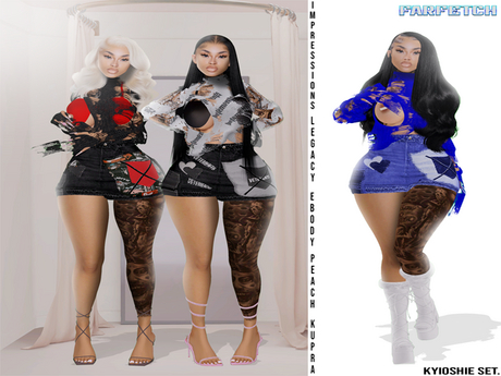 Second Life Marketplace - [farfetch.] Kyioshie Set Demo